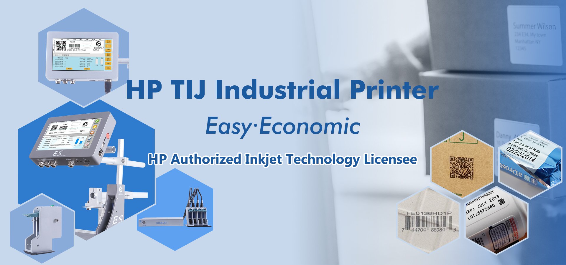 LOOGAL-China Industrial Inkjet Printer Supplier, HP TIJ printer ...